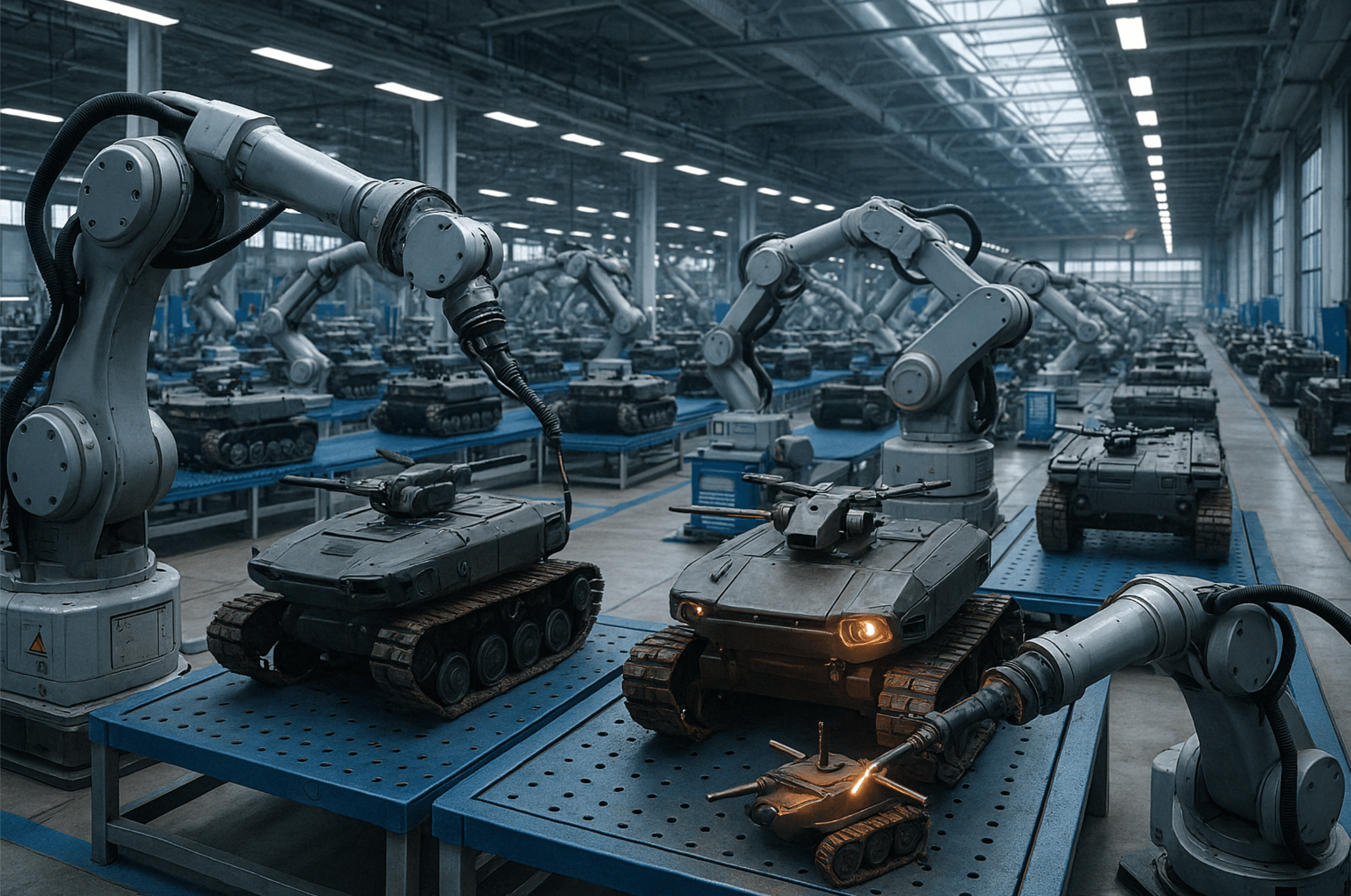 WW3 64: Hail Mary 2-5th-Gen AI Robot Manufacturing Could Win Future ...